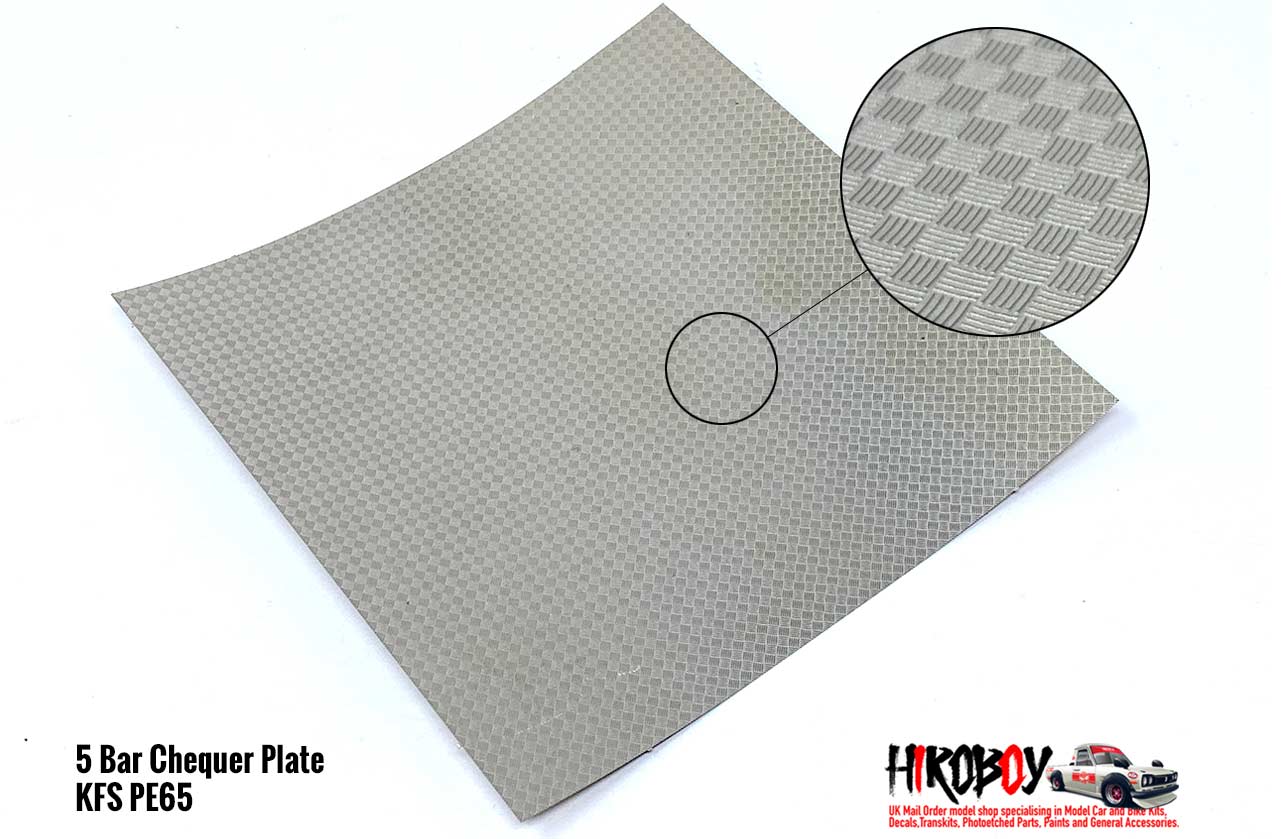 1:24/1:25 5 Bar Chequer Plate | KFS PE65 | KFS
