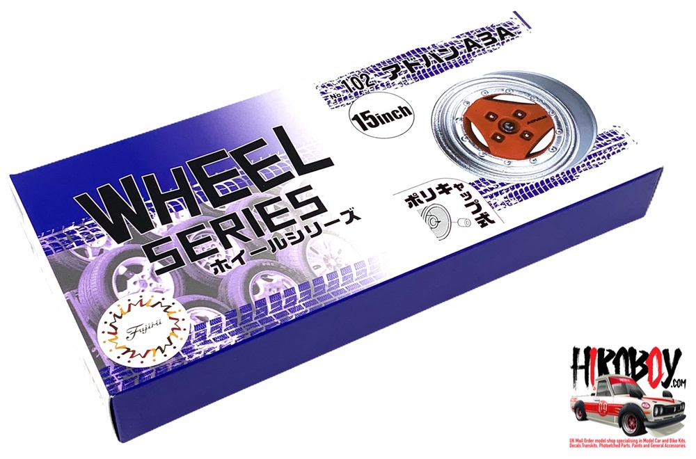 1:24 15" ADVAN A3A Wheels and Tyres (#102) | FUJ-193618 | Fujimi
