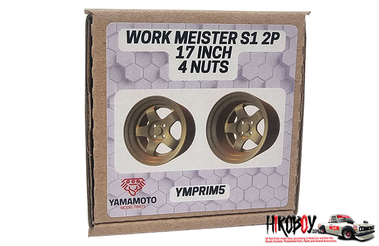 1:24 17" Work Meister S1 2P Wheels | YMPRIM5 | yamamotomodel