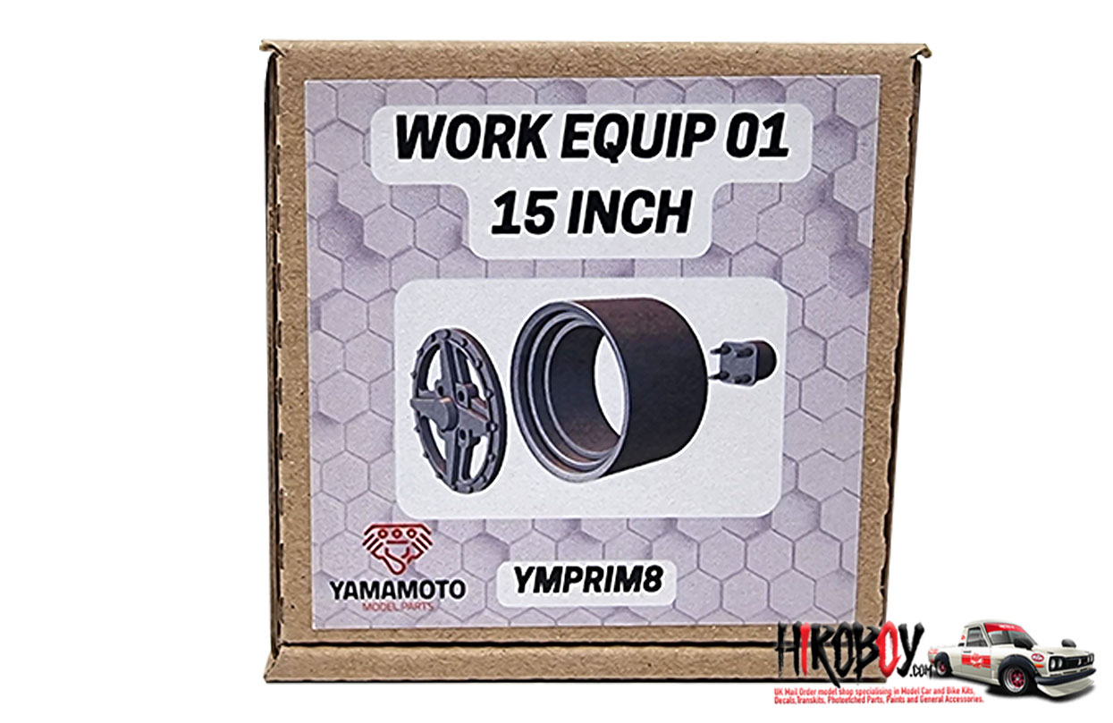 1:24 15" Work Equip 01 Wheels | YMPRIM8 | yamamotomodel