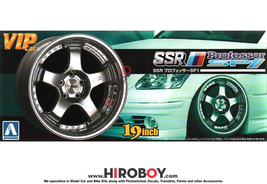1:24 19" SSR Professor SP1 Wheels and Stretch Tyres #14 | AOS-052532 ...