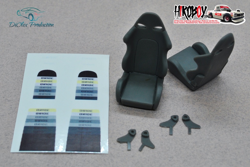 1:24 Bride Vorga Resin Sport Seats | DP-T24006 | Diolex Production