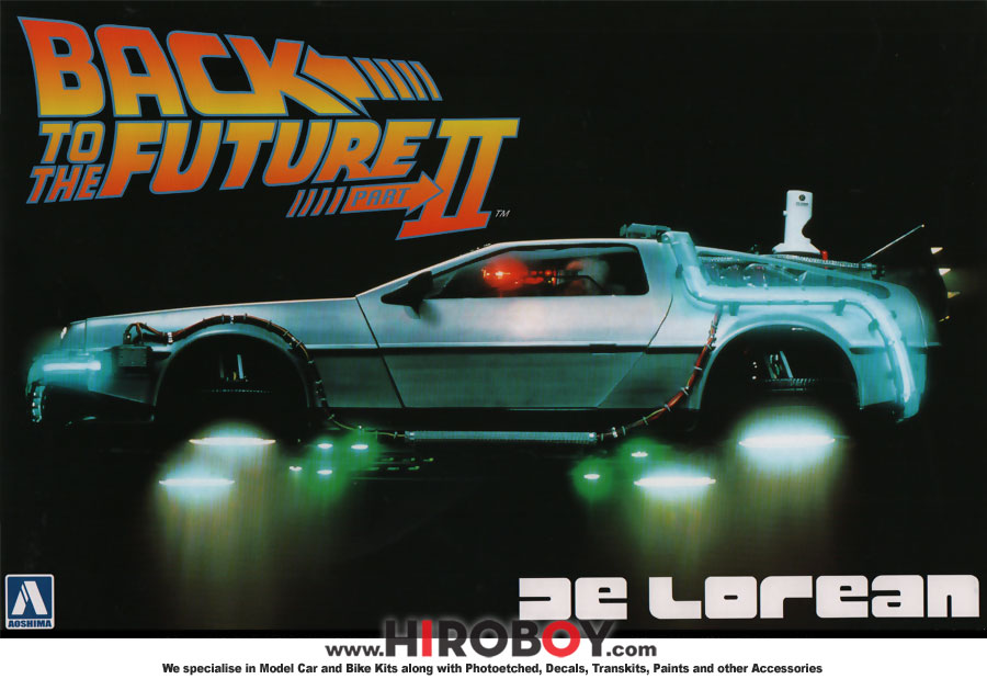 1:24 Delorean DMC Back to the Future II | AOS-011867 | Aoshima