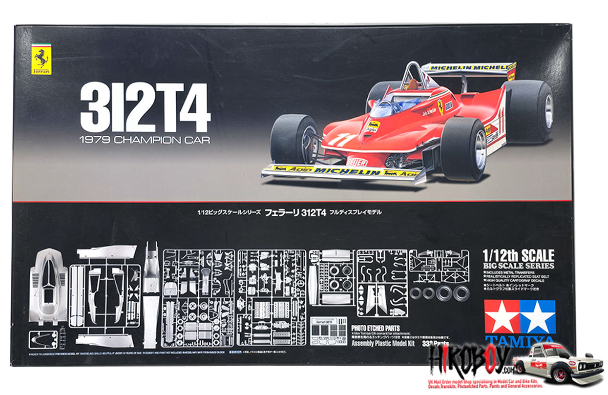 1:12 Ferrari 312T4 1979 Big Scale Series with PE | TAM12035 | Tamiya