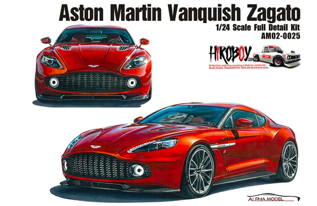 1:24 Aston Martin Vanquish Zagato - Full Resin Model Kit | AM02-0025 ...