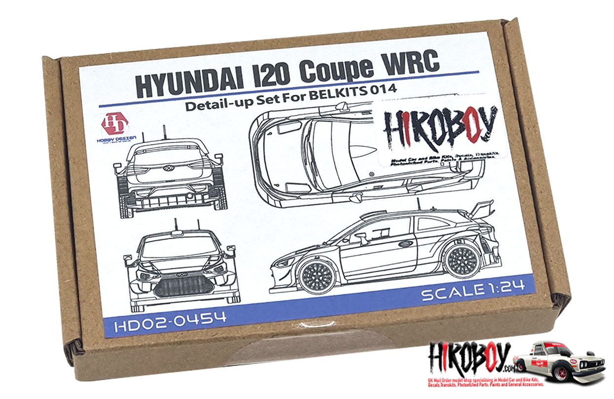 1:24 Hyundai I20 Coupe WRC Detail Set | HD02-0454 | Hobby Design