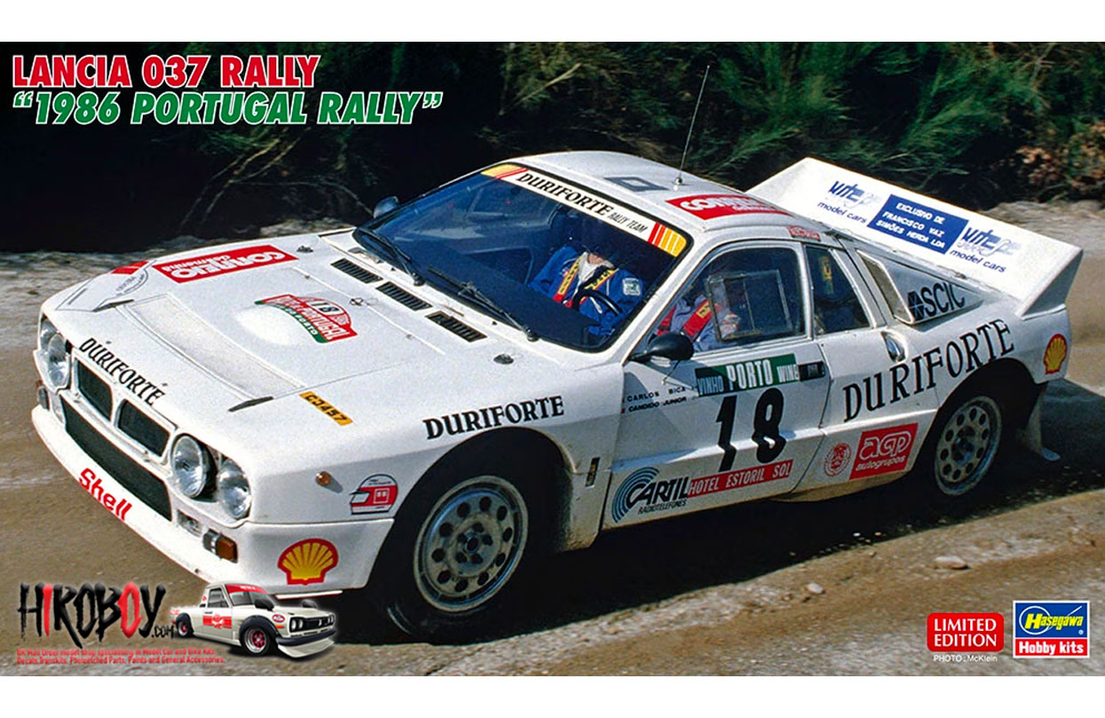 1:24 Lancia 037 Rally 1986 Portugal Rally | HAS-20584 | Hasegawa