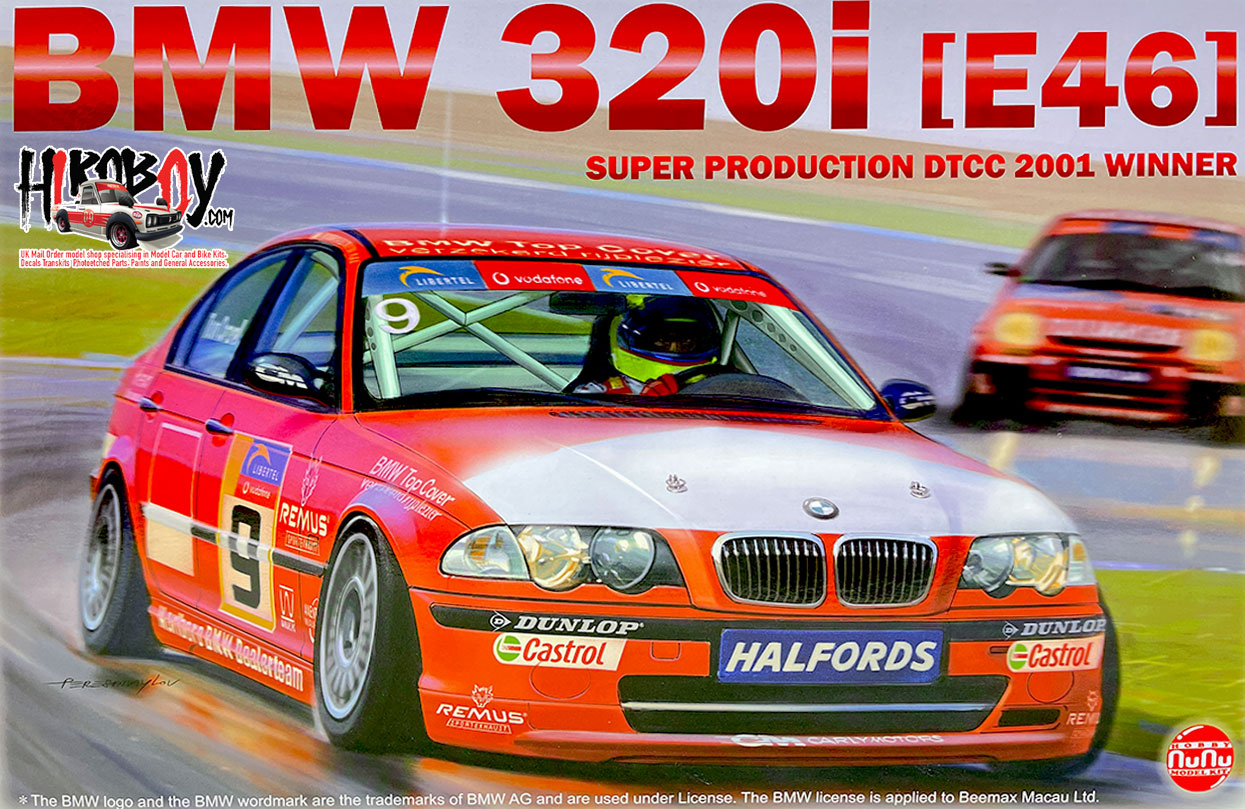 1:24 BMW 320i E46 DTCC 2001 Winner | NU-24007 | NUNU