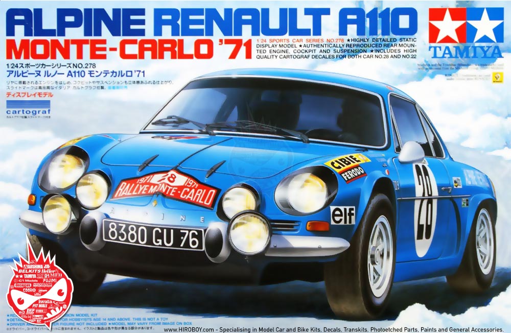 1:24 Renault Alpine A110 '71 - Monte Carlo - Limited Re-Issue at ...