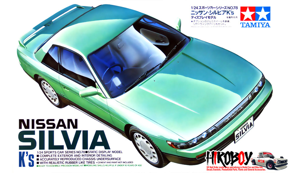 1:24 Nissan Silvia K's - Limited Re-Issue at Hiroboy ONLY | TAM24078 ...