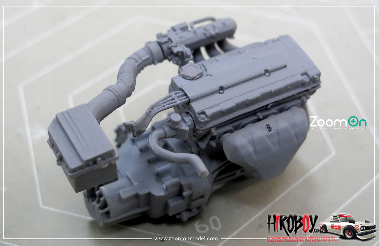 1:24 Honda B18 Engine | Z087 | ZoomOn