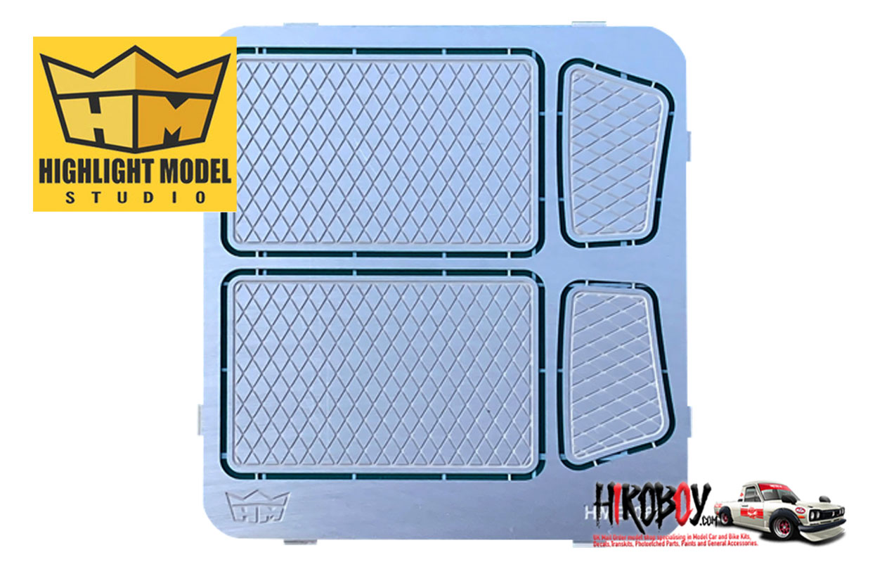 1:24 VW Beetle door panels 2 (Photoetched) (Tamiya) | HME-069 ...