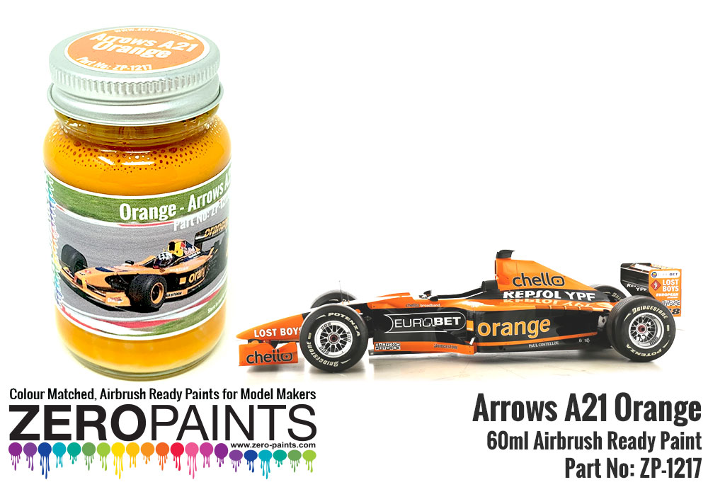 Arrows A21 Orange Paint 60ml | ZP-1217 | Zero Paints