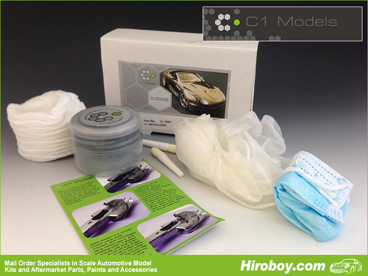 C1 Metalizer - Metallizing Buffing Powder | C1-MET1 | C1 Models