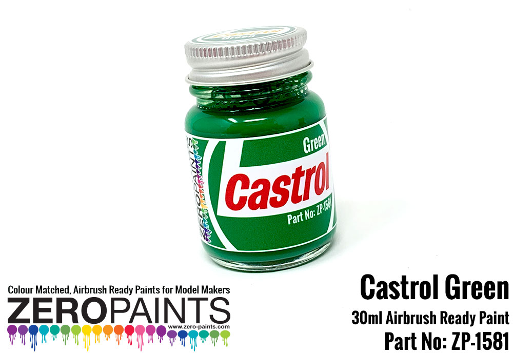 Castrol Green Paint 30ml | ZP-1581 | Zero Paints
