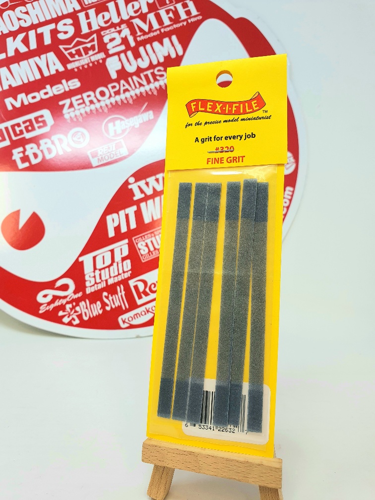 Flex-i-File - Abrasive Tape #320 Fine Grit x6 | Flexi-FF320 | Flex-i-File