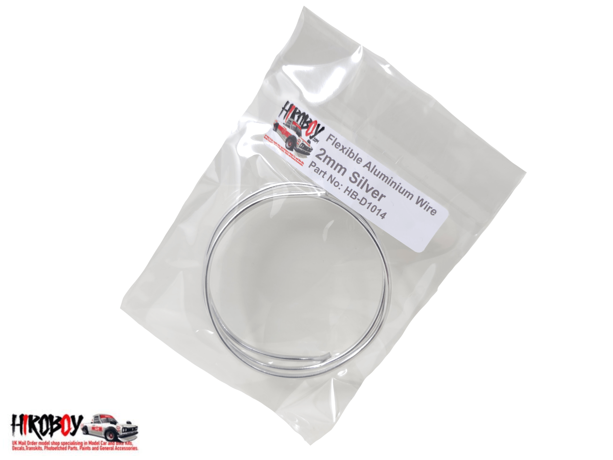 Flexible Aluminium Wire 2mm - Silver | HB-D1014 | Hiroboy