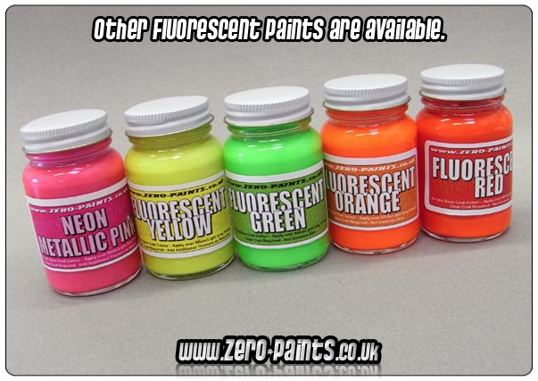 Fluorescent Pink Paint 60ml | ZP-1207 | Zero Paints