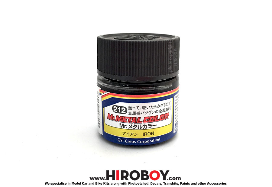Iron Mr Metal Color (10ml) | GSi-MC-212 | Gunze Sangyo (Mr Hobby)