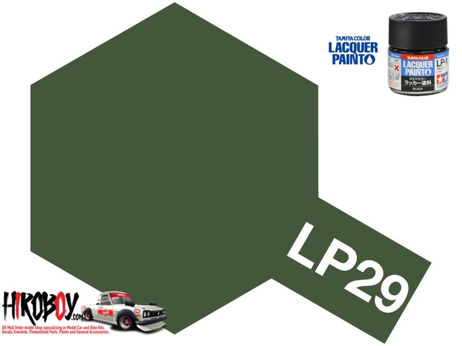 LP-29 Olive Drab 2 Tamiya Lacquer Paint | TAM82129 | Tamiya