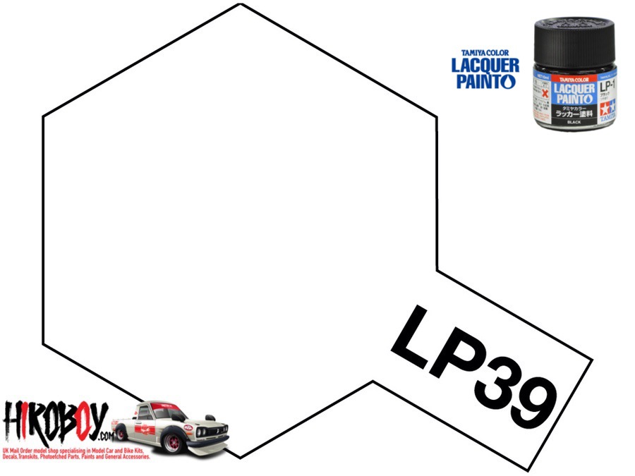 LP-39 Racing White Tamiya Lacquer Paint | TAM82139 | Tamiya