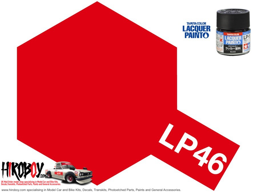LP-46 Pure Metallic Red Tamiya Lacquer Paint | TAM82146 | Tamiya