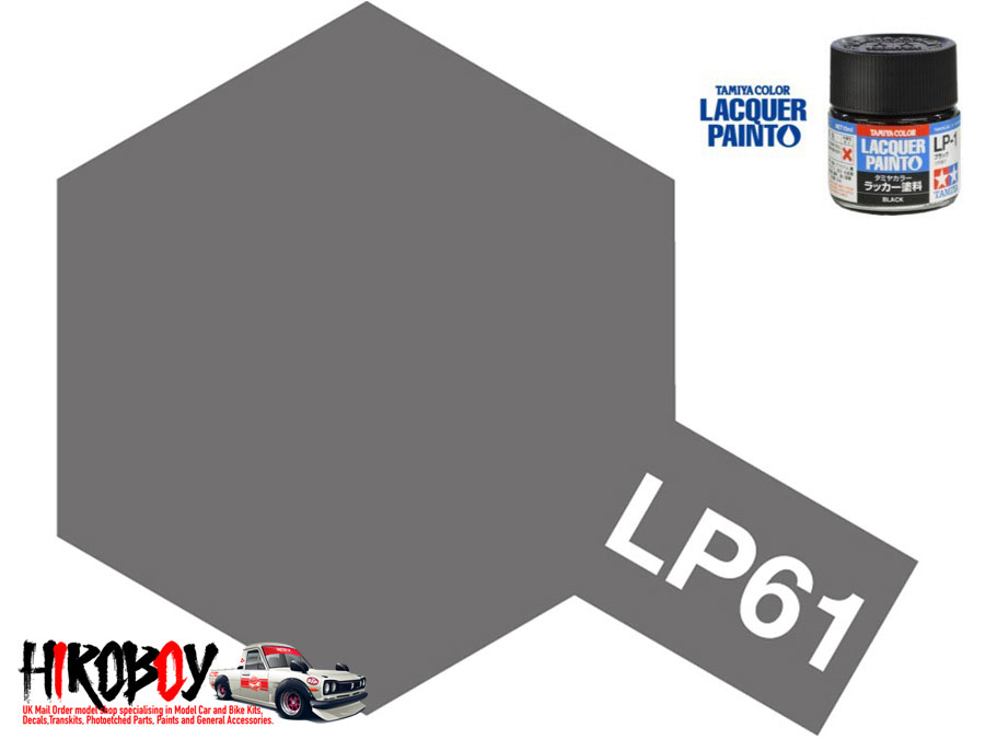 LP-61 Metallic Gray Tamiya Lacquer Paint | TAM82161 | Tamiya
