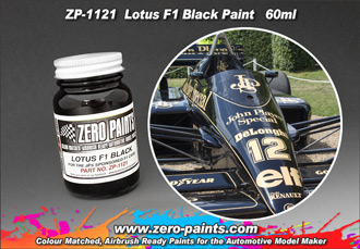 Lotus F1 JPS Black 60ml | ZP-1121 | Zero Paints