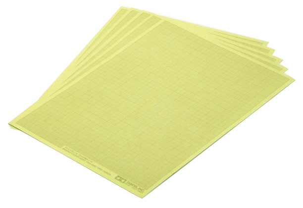 Masking Sticker Sheet (1mm Grid Type) 5 pcs - 87129 | TAM87129 | Tamiya