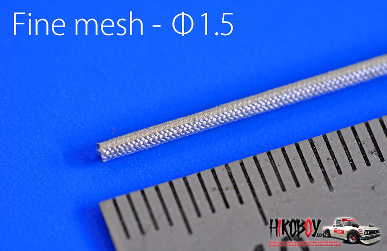 Metal Mesh Hose (Fine) 1.5mm 89mm long x 5 Pieces - P1169 | MFH P1169 ...