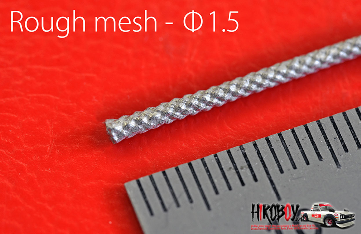 Metal Mesh Hose (Rough) 1.5mm 89mm long x 5 Pieces - P1166 | MFH P1166 ...