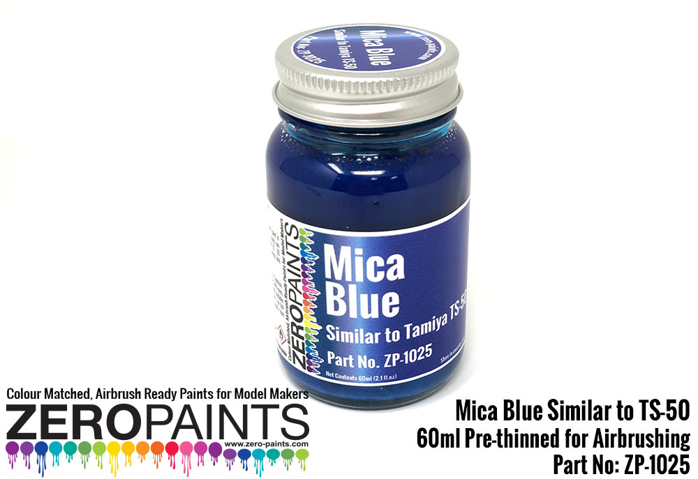 Mica Blue Paint (Similar to TS50) 60ml | ZP-1025 | Zero Paints