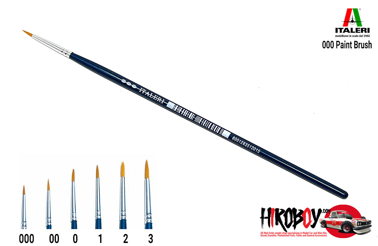 Modeling Brush Round Brush No.000 | IT-51201 | Italeri