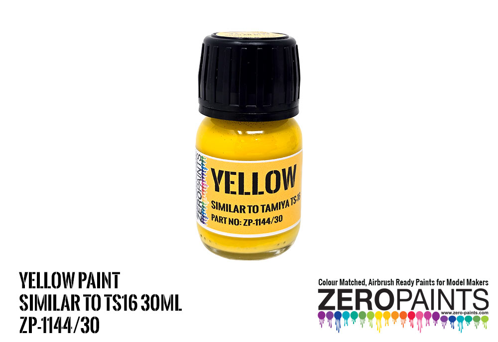 Yellow Paint (Similar to TS16) 30ml | ZP-1144/30 | Zero Paints