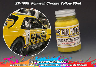 Pennzoil Chrome Yellow Paint 60ml | ZP-1099 | Zero Paints