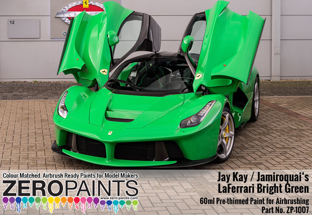 Jay Kay / Jamiroquai‘s LaFerrari Bright Green 60ml | ZP-1007 | Zero Paints
