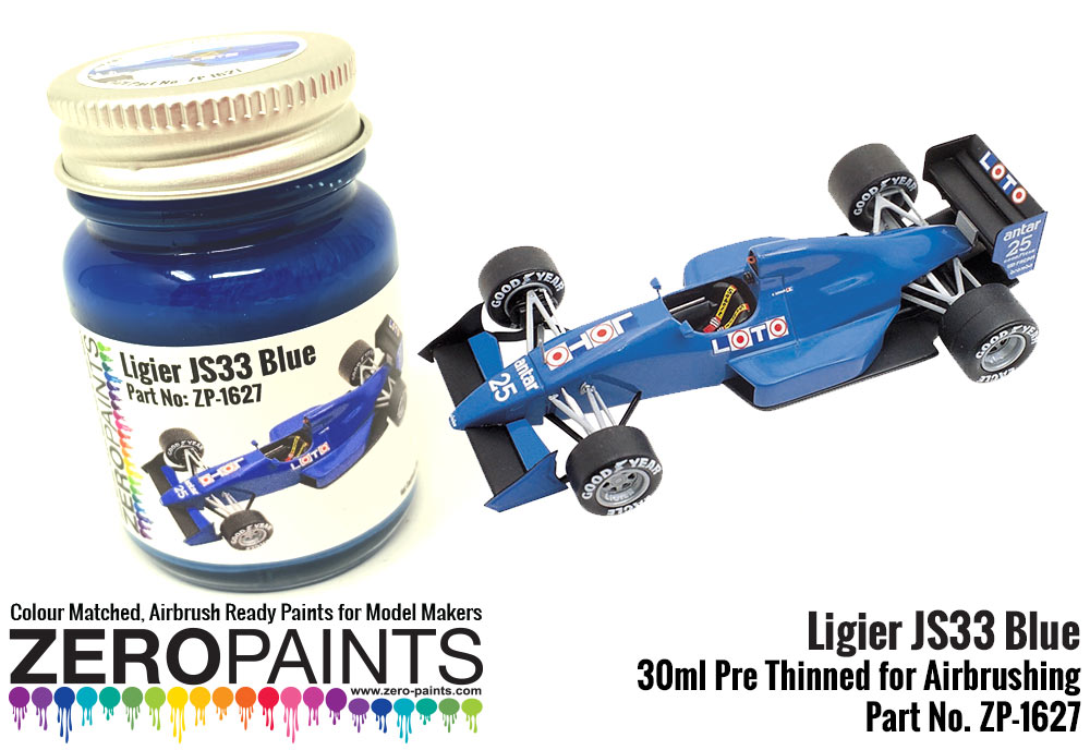 Ligier J33 Blue Paint 30ml | ZP-1627 | Zero Paints