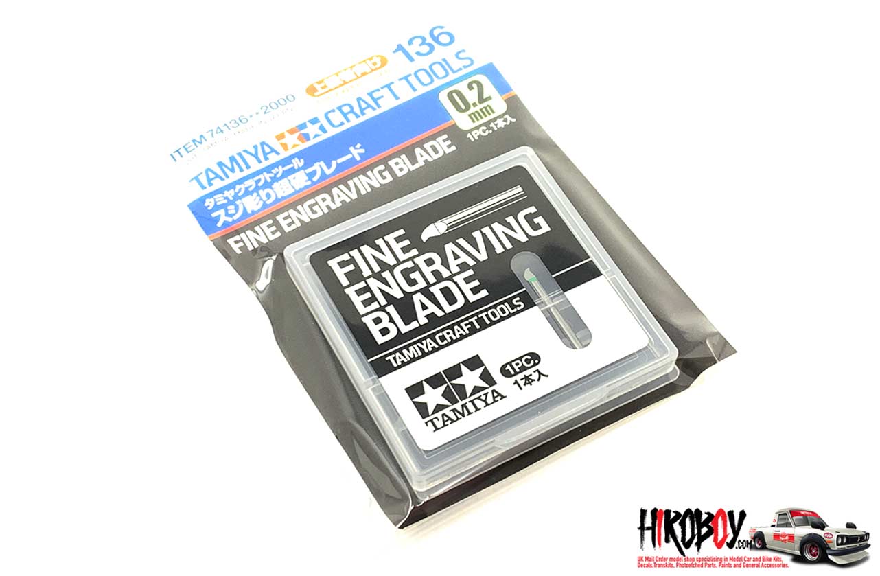 Tamiya Fine Engraving Blade 0.1mm | TAM74135 | Tamiya