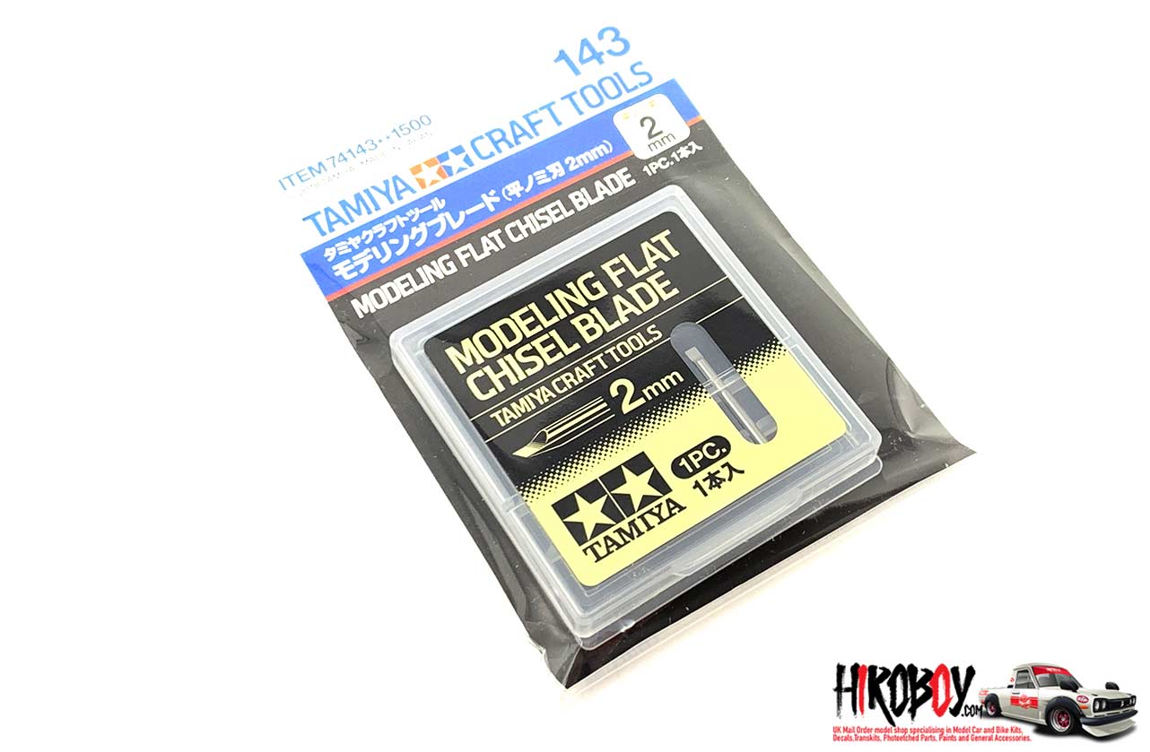 Tamiya Flat Chisel Blade 2mm | TAM74143 | Tamiya