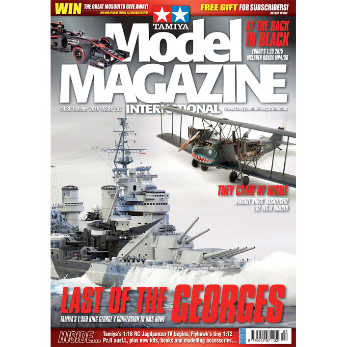 Tamiya Model Magazine - #252 Ebbro's 1:20 2015 McLaren Honda MP4/30 ...