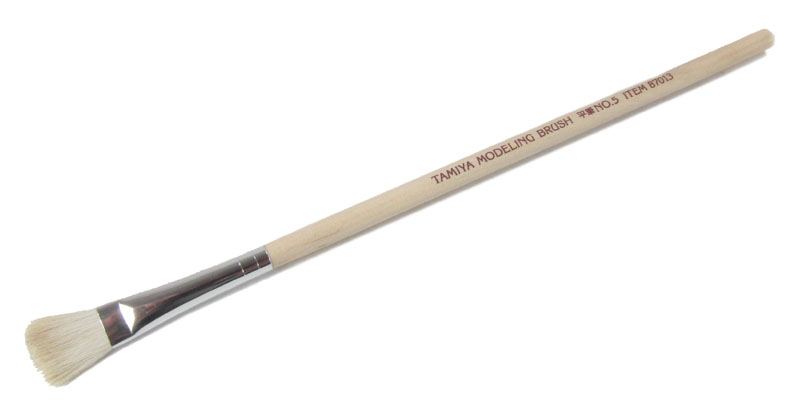 Tamiya Modeling Brush Flat Brush No.5 - #87013 | TAM87013 | Tamiya