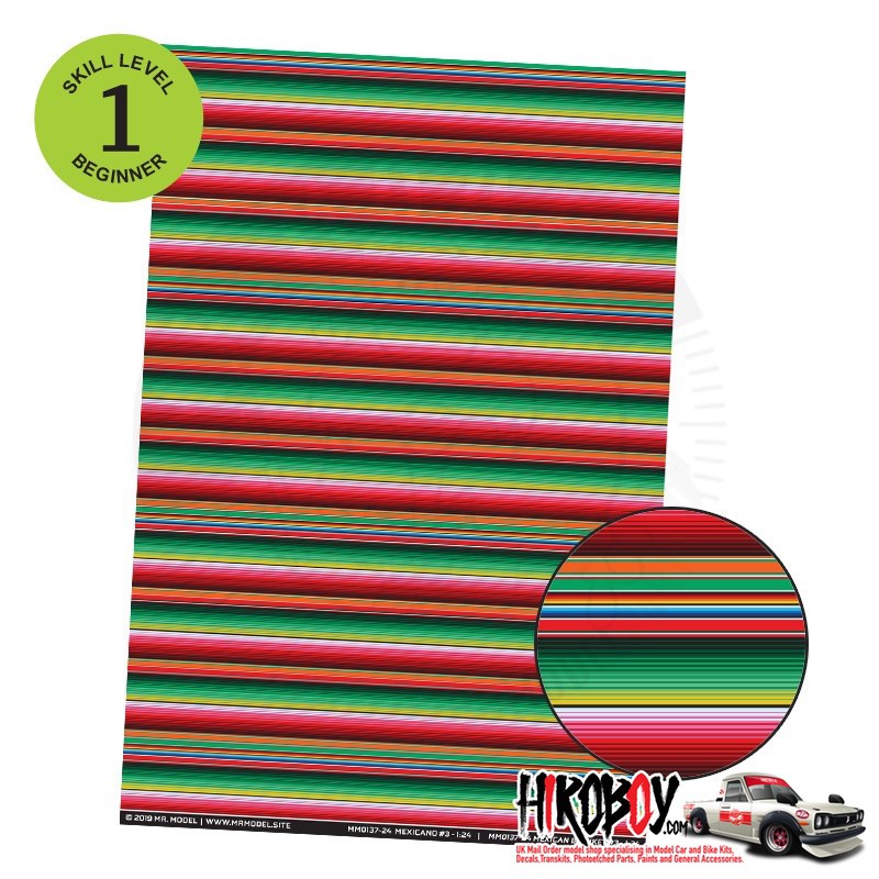 Upholstery Pattern Decals - Mexican Blanket Pattern Decal 3 | MM0137 ...