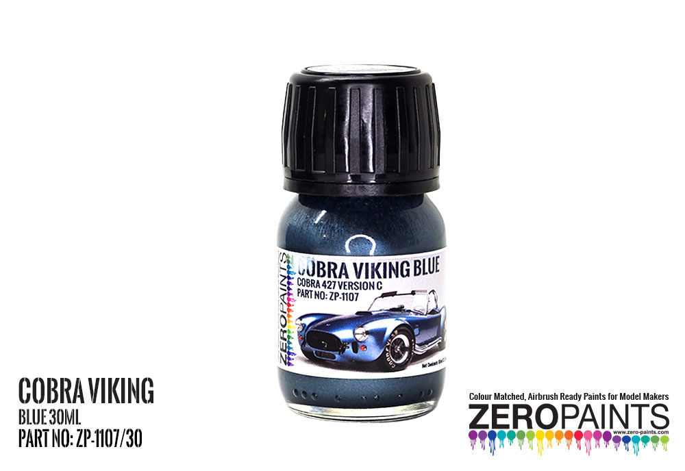 Cobra Viking Blue Paints 30ml | ZP-1107/30 | Zero Paints