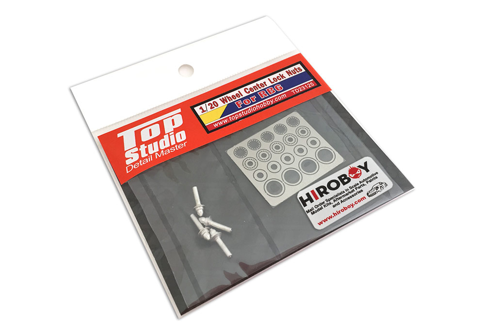 1:20 Red Bull RB6 Wheel Center Lock Nuts | TD23125 | Top Studio