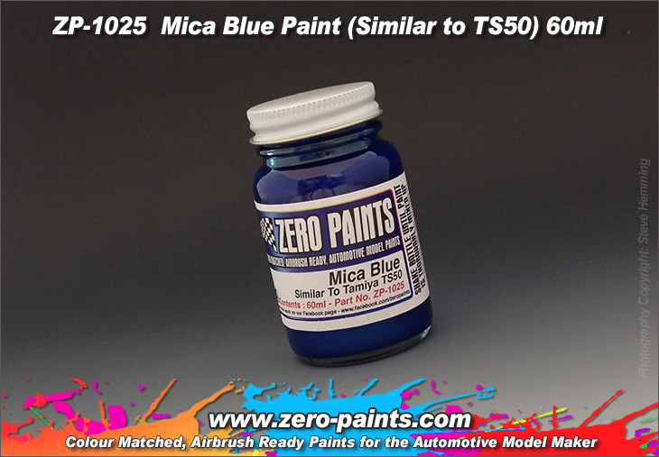Mica Blue Paint (Similar to TS50) 60ml | ZP-1025 | Zero Paints